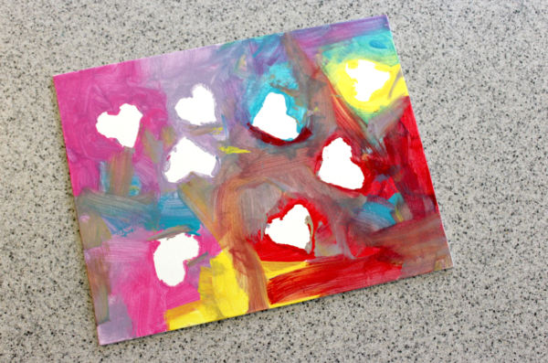 Valentine's Resist Art: A Fun Valentine's Day Craft - Live Well Play ...