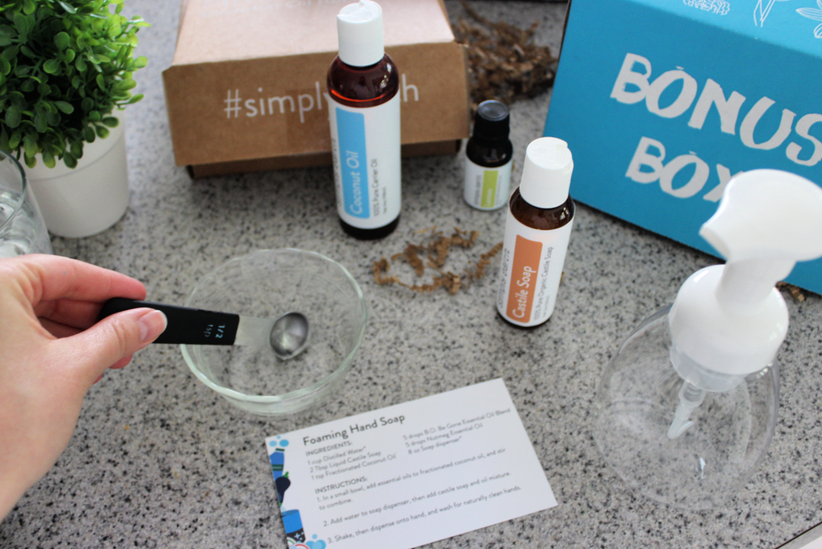 Simply Earth Essential Oils Recipe Box - Live Well Play Together