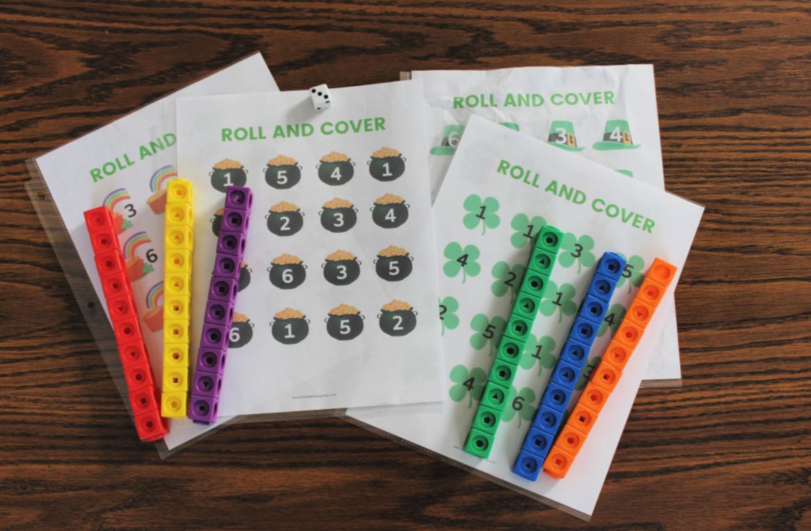 Rainbow Counting Activity for Preschoolers - Live Well Play Together