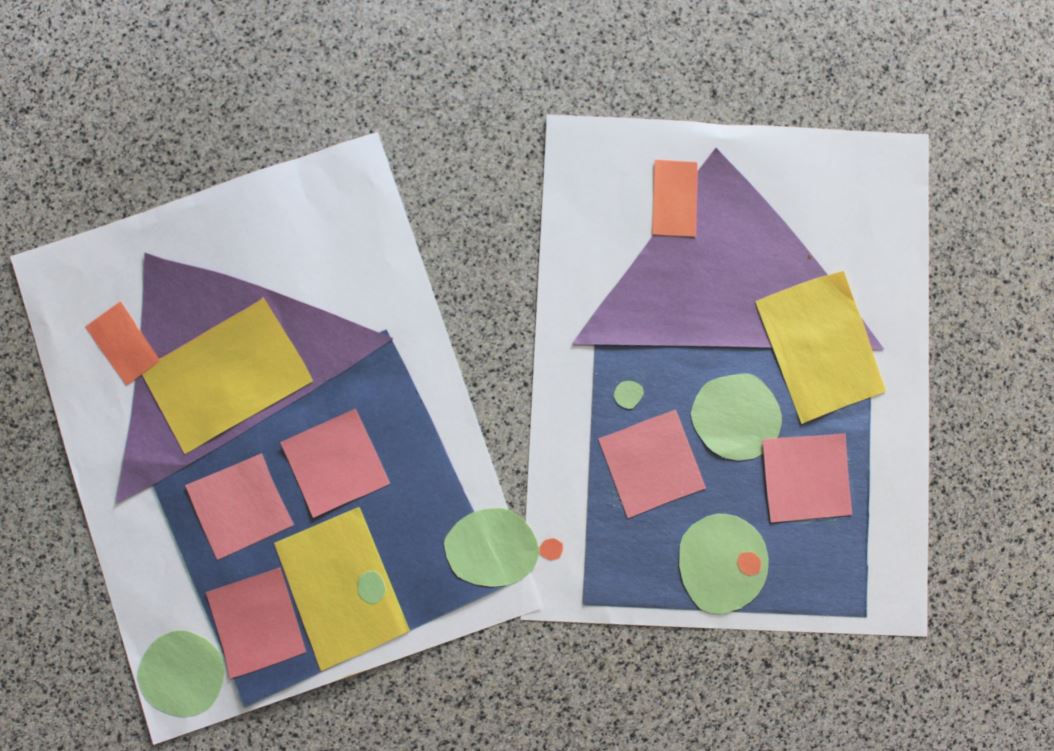 Shape Houses A Fun Shape Activity For Kids Live Well Play Together Shape Houses A Fun Shape Activity For Kids Live Well Play Together
