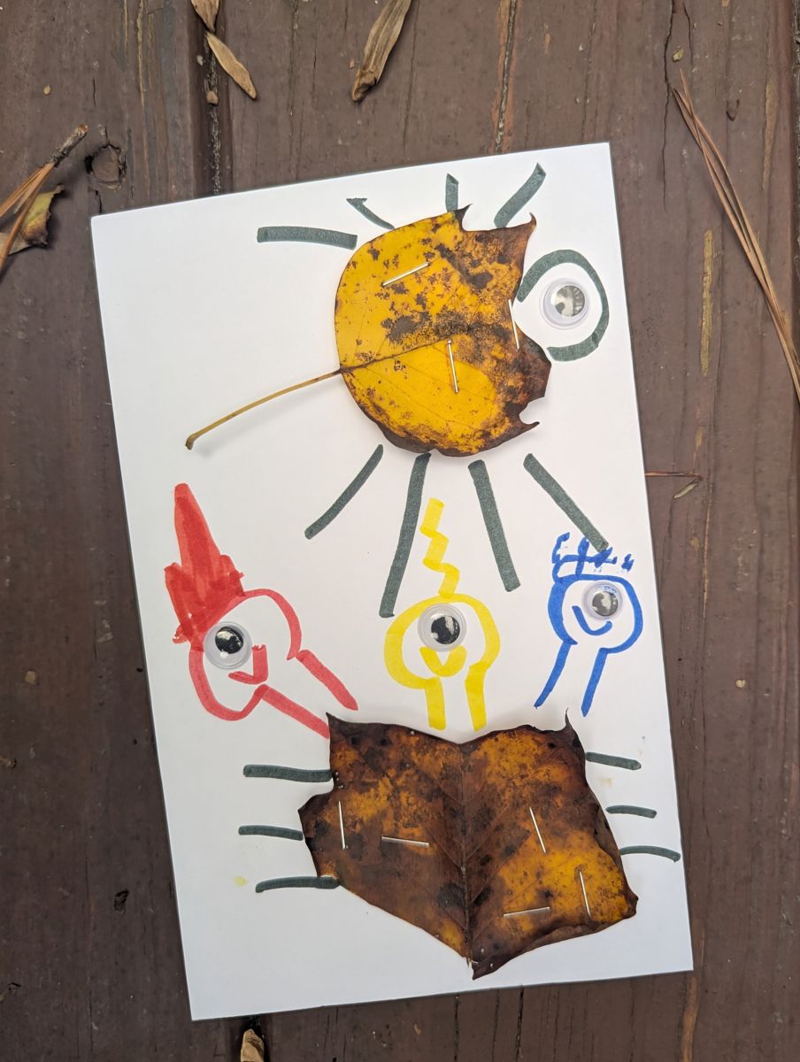 Autumn Leaf Bugs: A Great Fall Leaf Craft for Kids - Live Well Play ...